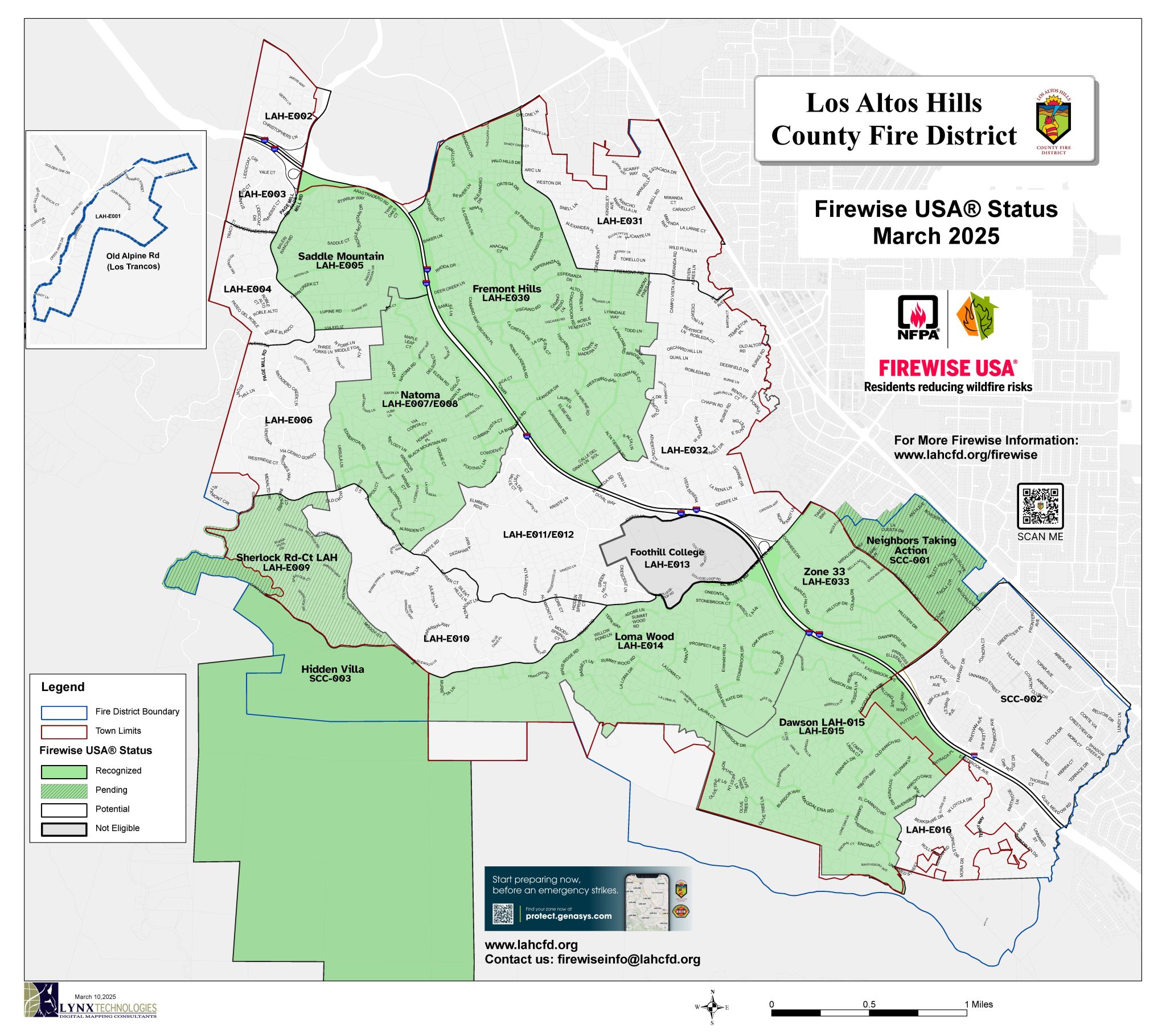 Firewise USA® - Los Altos Hills County Fire District
